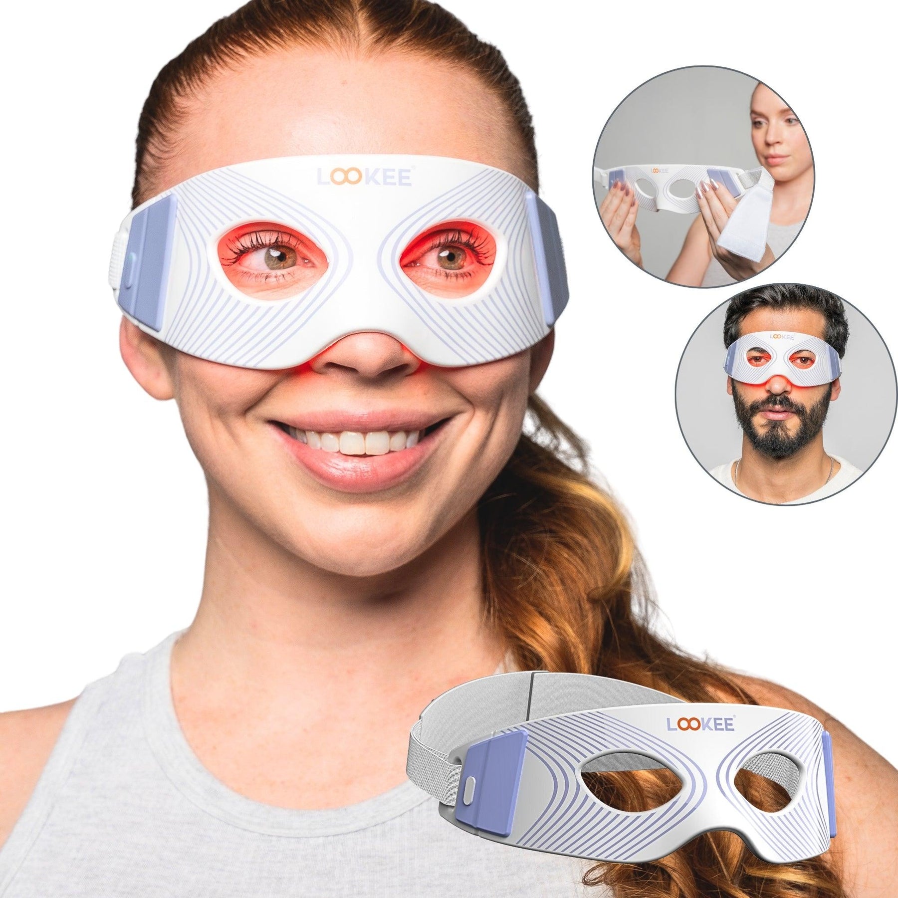 LOOKEE® ReviveGlow™ Pro LED Eye Rejuvenator | Anti-Aging, Fine Lines ...