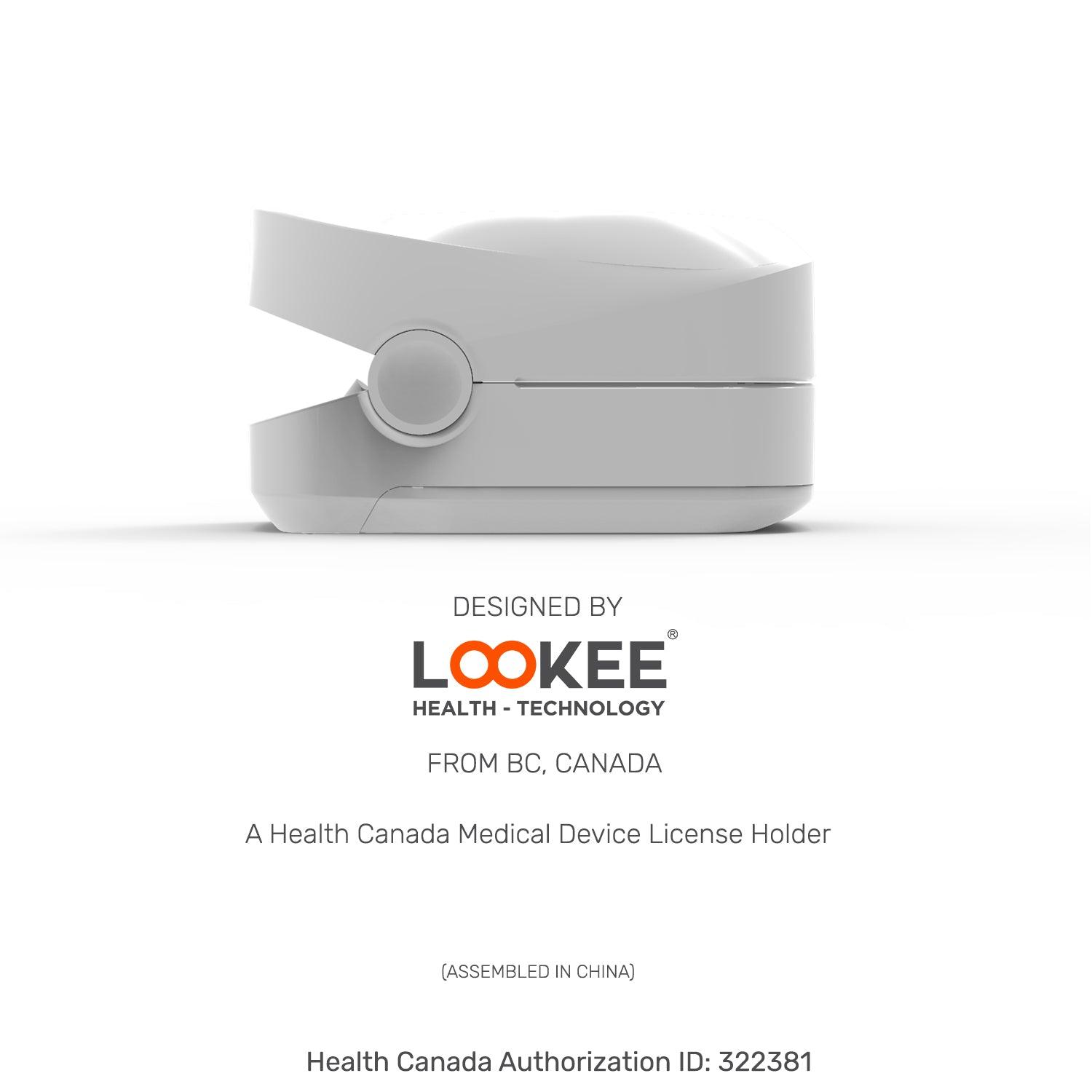 LOOKEE® C101A2 Deluxe Fingertip Pulse Oximeter | Blood Oxygen ...